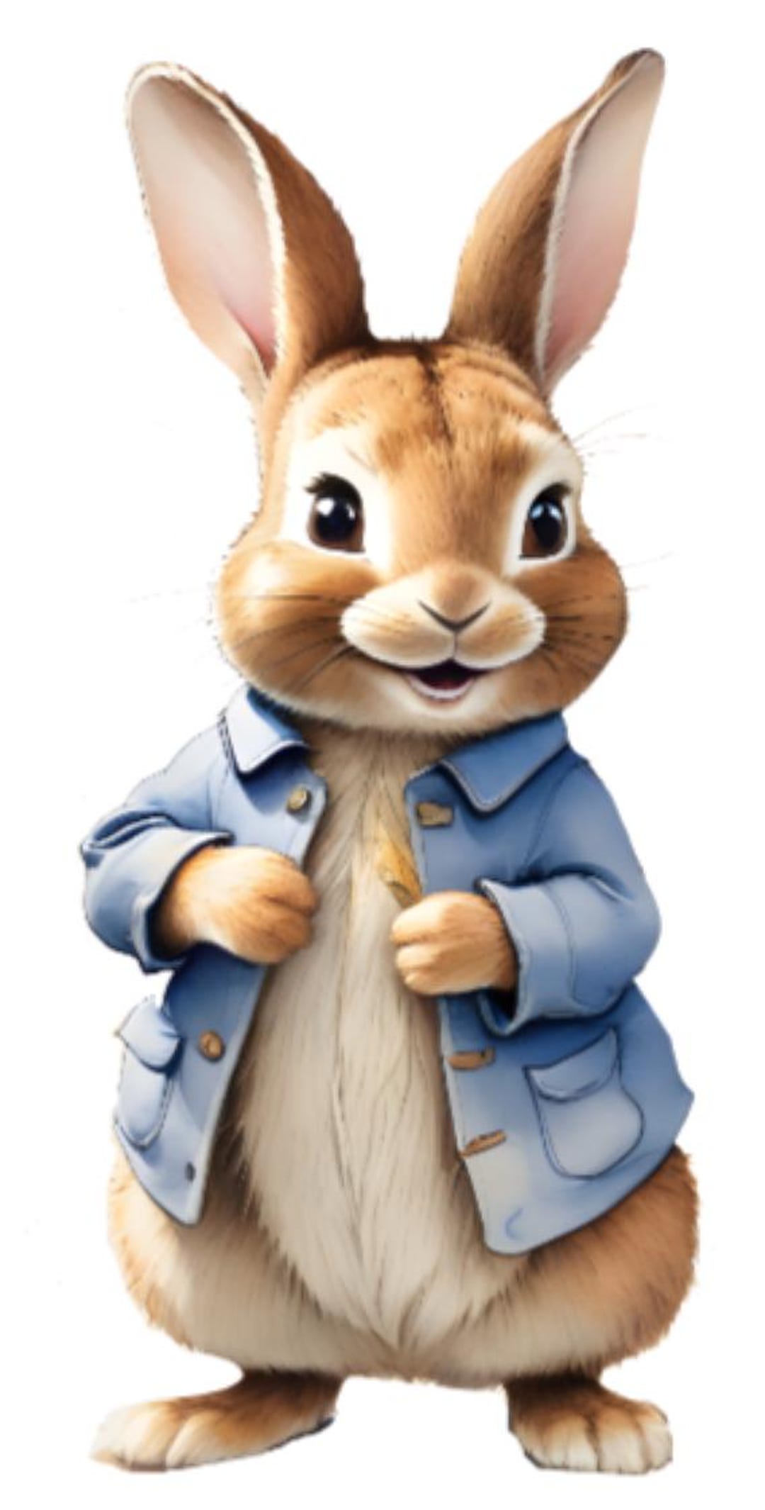 Pack of 2 High Definition Peter Rabbit Inspired Decals/stickers. 7.5 ...