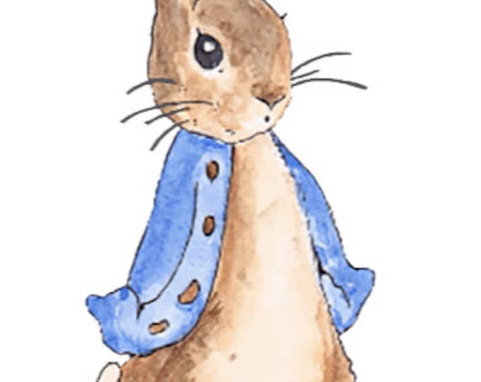 Gorgeous Peter Rabbit Vinyl Decal Sticker Digitally Cut Just Peel and ...