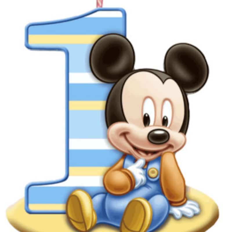 Baby Blue Mickey - Etsy