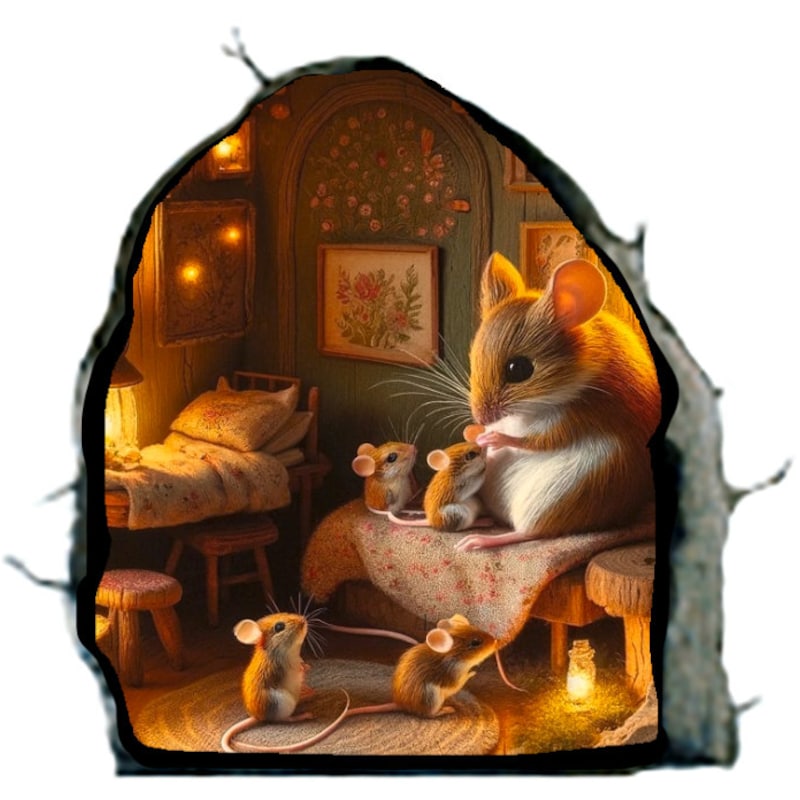 Mouse Wall Decal - Etsy