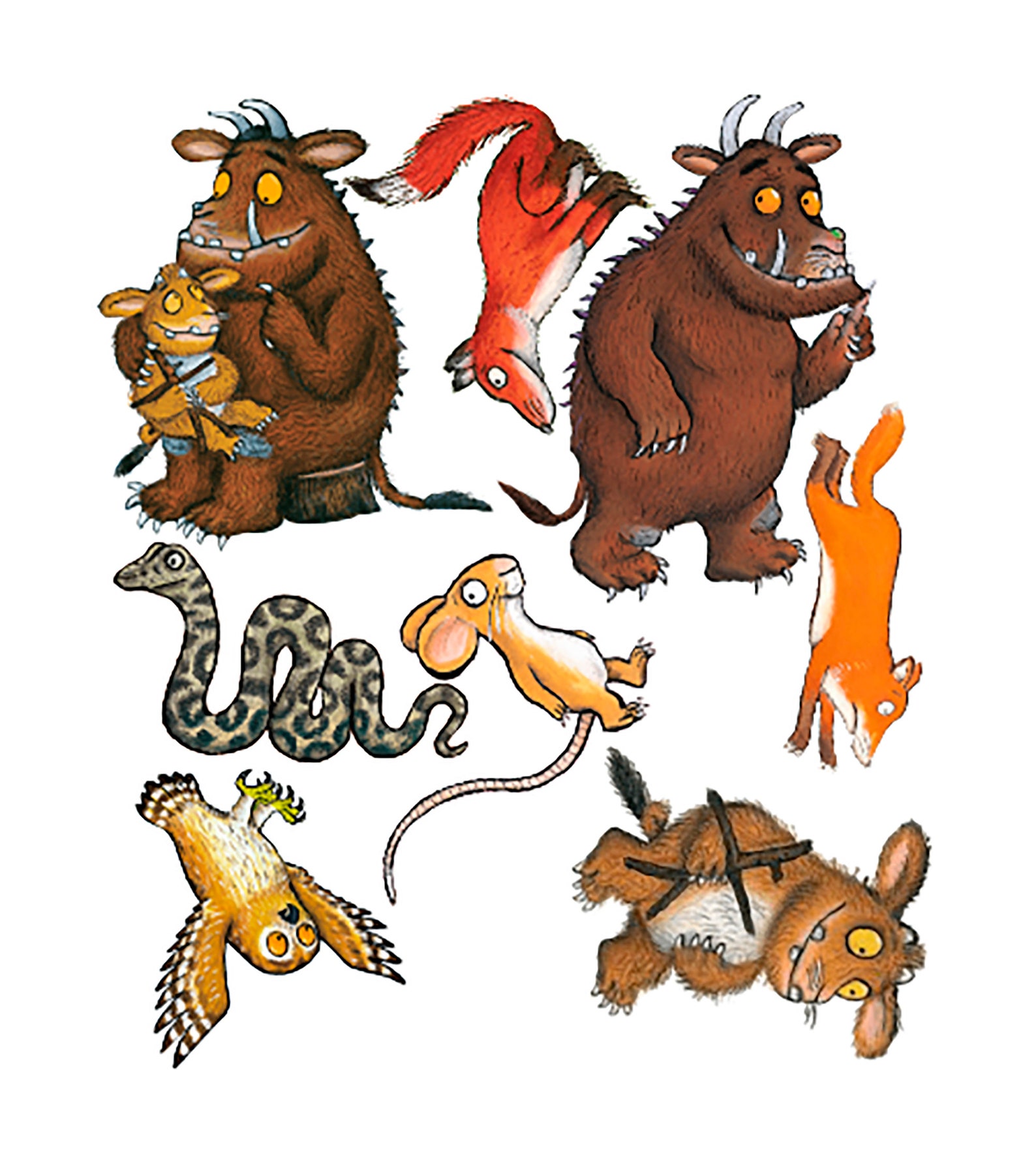 Gorgeous Gruffalo Vinyl Decals Stickers Digitally Cut No - Etsy