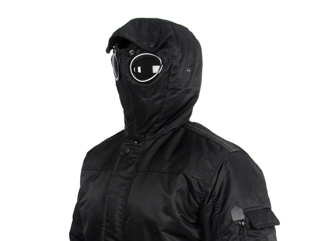 Mens Goggle Hood Jackets Infiltrator by Location , Longer Length in ...