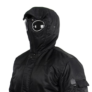 Mens Goggle Hood Jackets Infiltrator by Location , Longer Length in ...