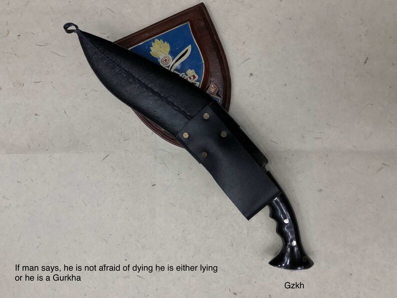 Iraqi Operational Enduring Freedom(ioef)- Gurkha Khukuri Knife - Etsy