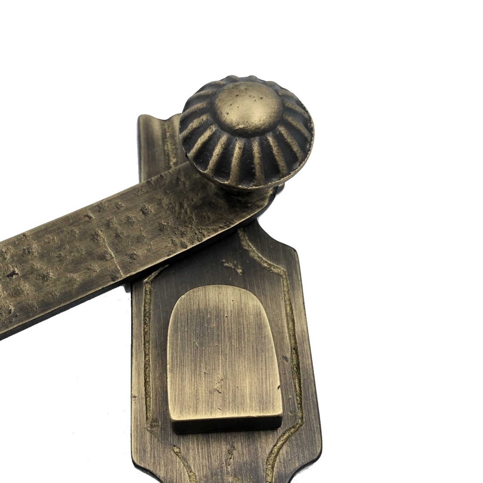 Vintage Handmade Baroque Brass Latch Lock Antique Look - Etsy