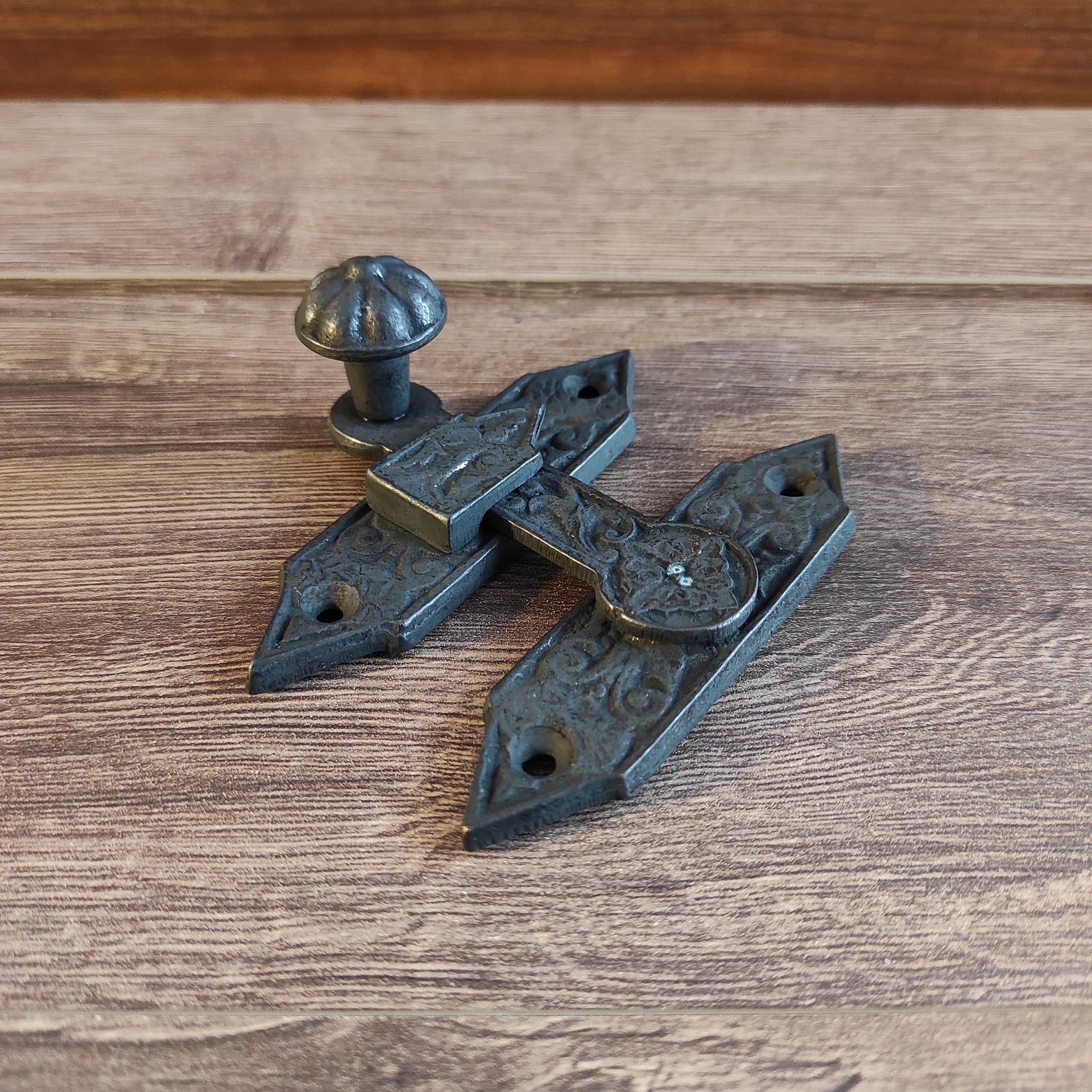 Vintage Handmade Rustic Brass Latch Lock Antique Look Gothic - Etsy
