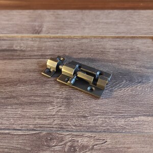 Vintage Handmade Brass Window Barrel Bolt Antique Brass Door Slide ...