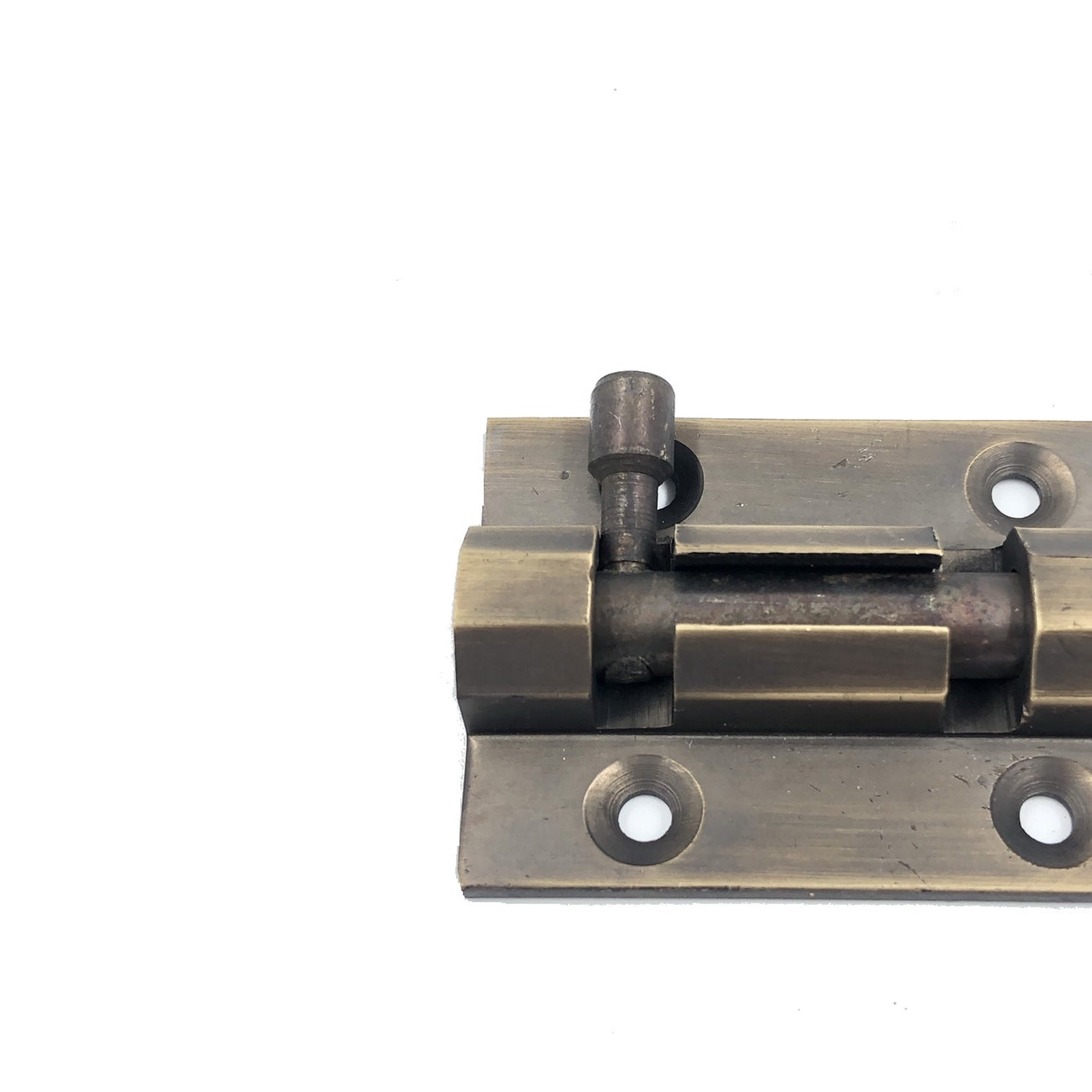 Vintage Handmade Brass Window Barrel Bolt Antique Brass Door Slide ...