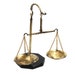 Brass Decorative Scale – Metal Balance Scales for Desk, Law Office ...