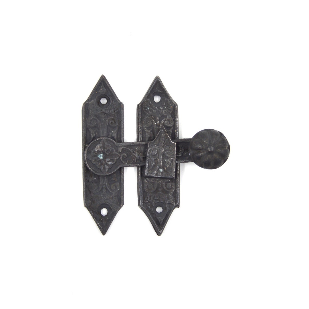 Vintage Handmade Rustic Brass Latch Lock, Antique Look Gothic Style ...