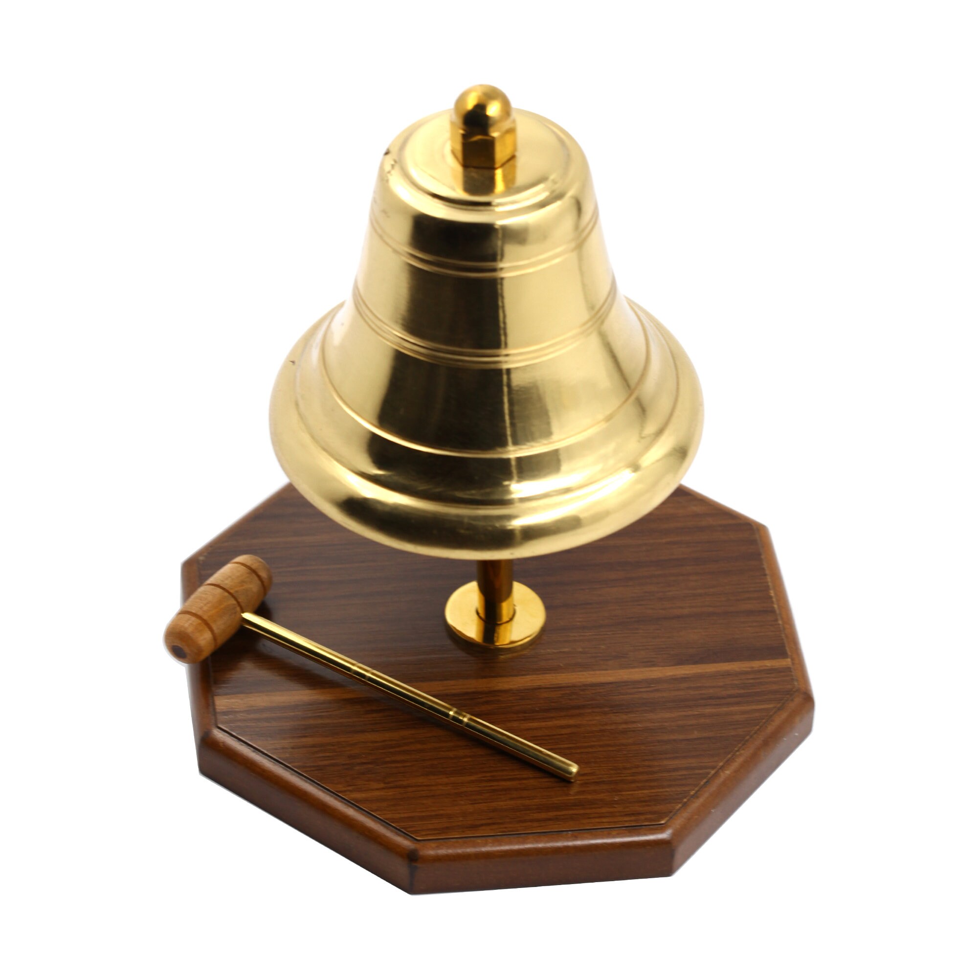 Bronze Desktop Bell 55 Bell Diameter Dinner Bell With - Etsy