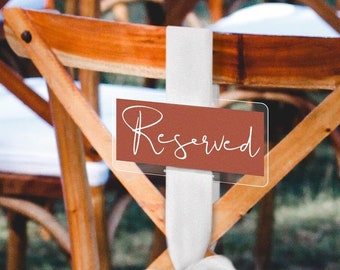 Reserved Seat Sign - Etsy