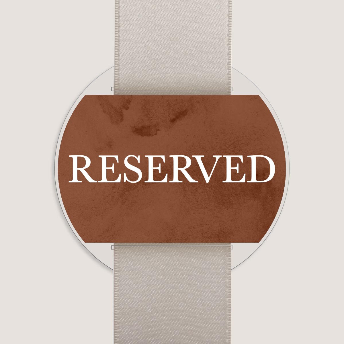 Reserved Seat Sign | Watercolor | Ceremony | Family | Reserved Seat ...