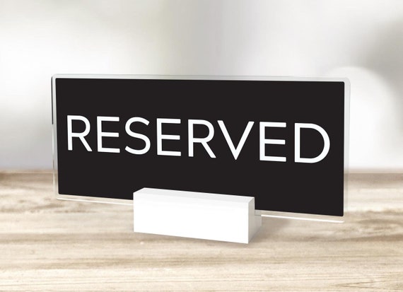 Reception Sign In Table