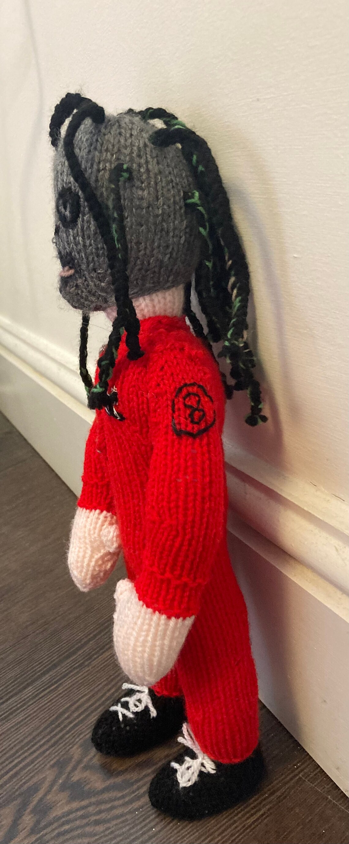 Hand Knitted Handmade Corey Taylor Slipknot Doll Figure Iowa Mask 15 ...