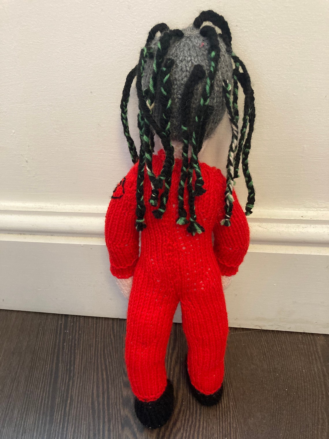 Hand Knitted Handmade Corey Taylor Slipknot Doll Figure Iowa Mask 15 ...