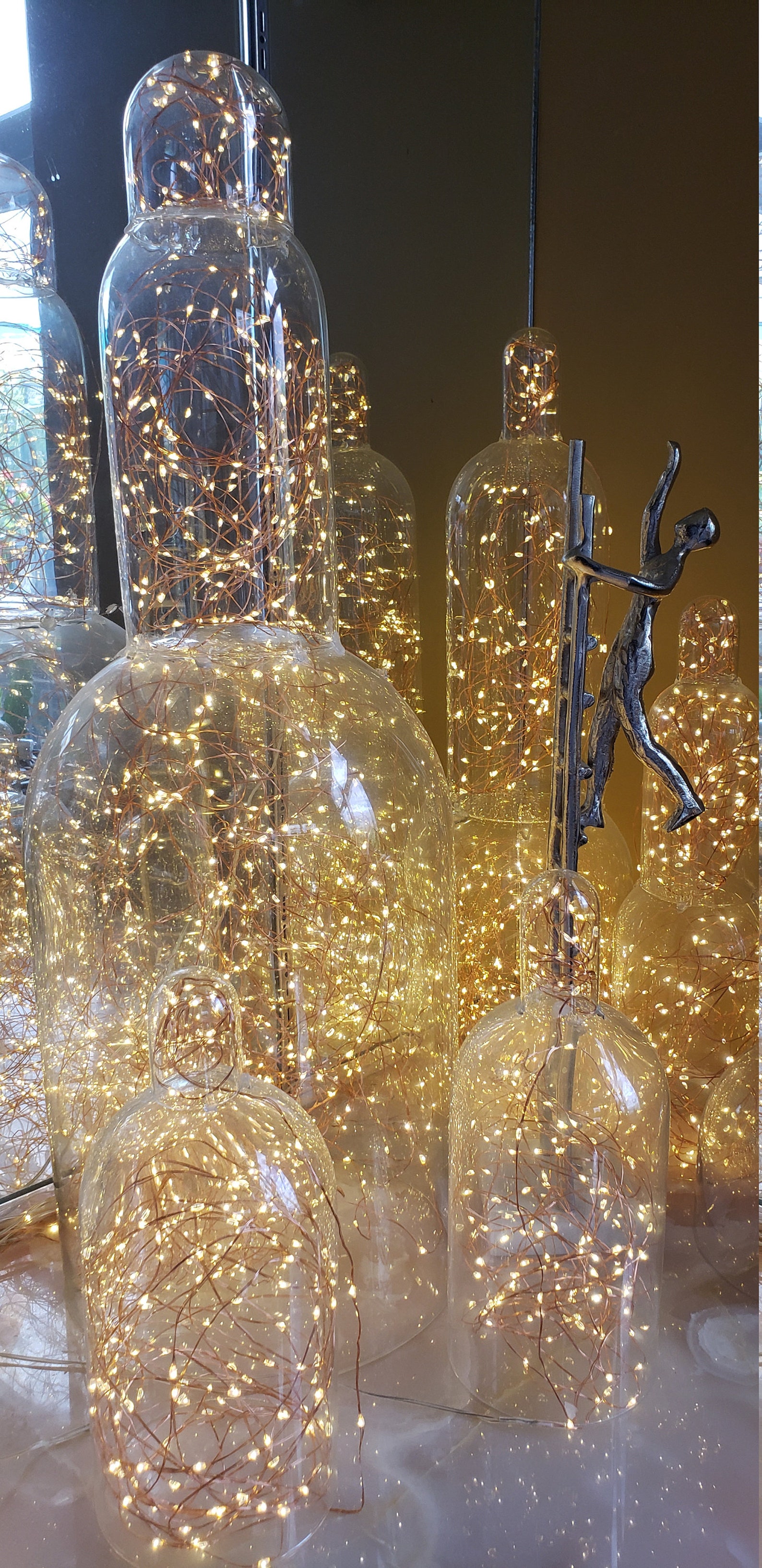 Custom Lit GLASS Globe DOMES - Etsy