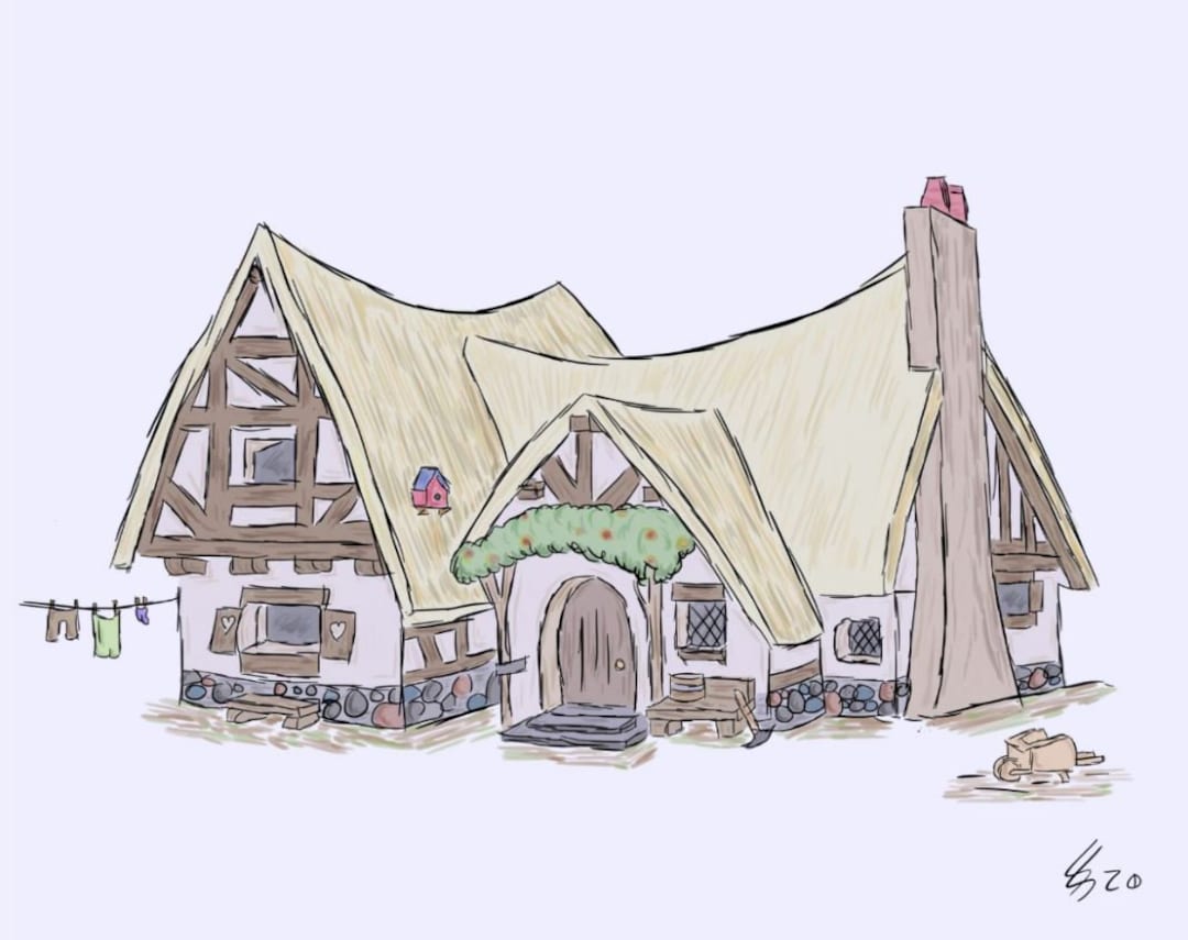 Snow White's Cottage - Etsy