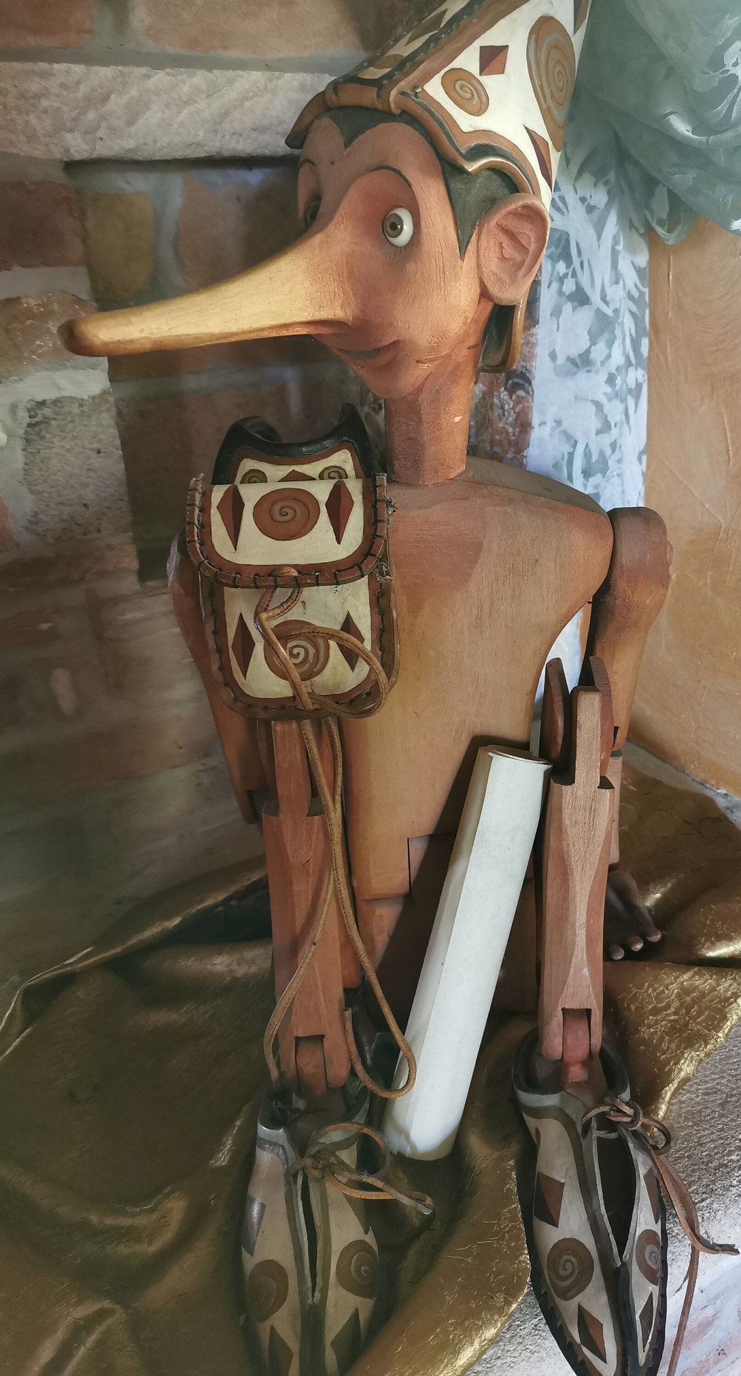 WOODEN PINOCCHIO - Etsy