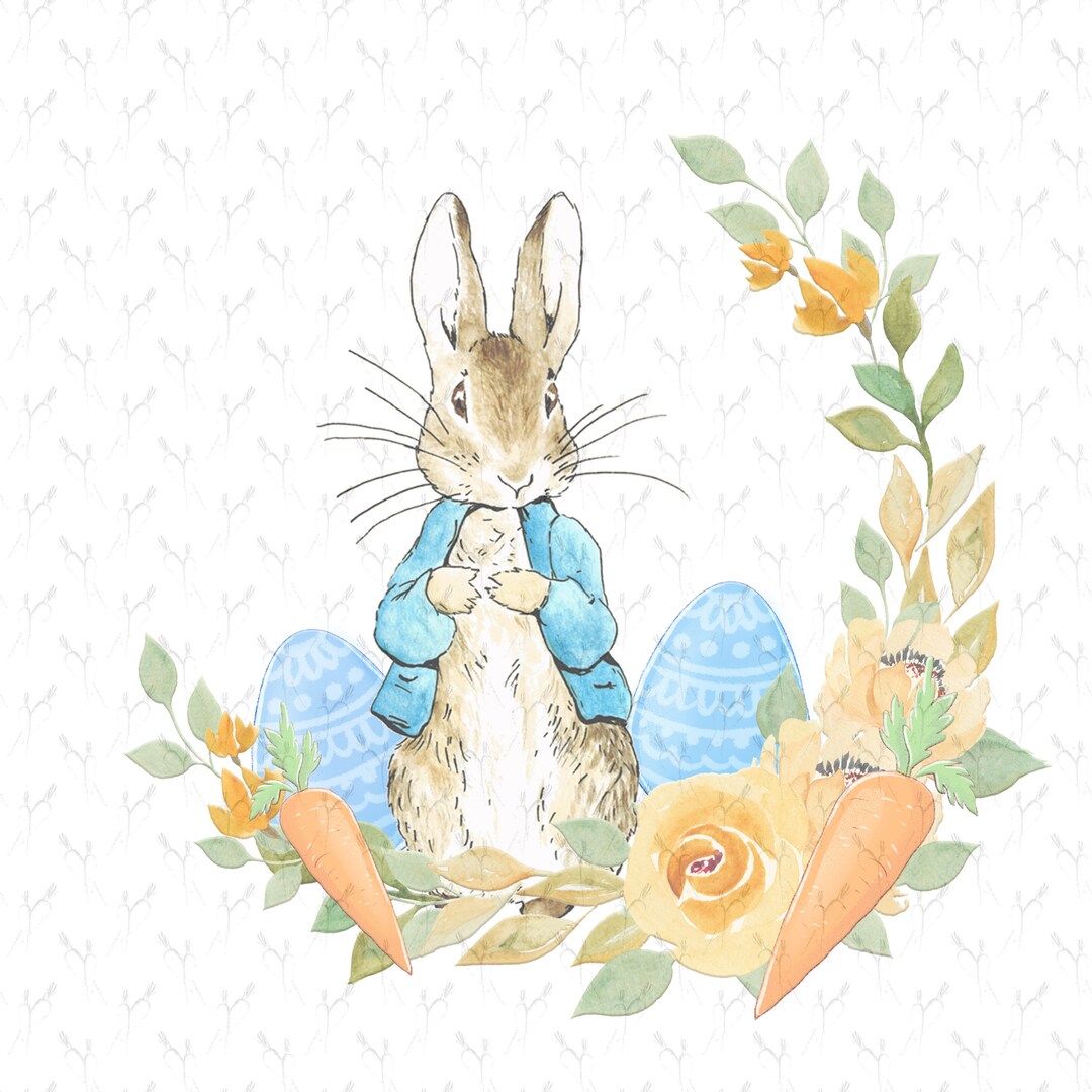 Peter Rabbit Easter Digital Clip Art PNG - Etsy UK