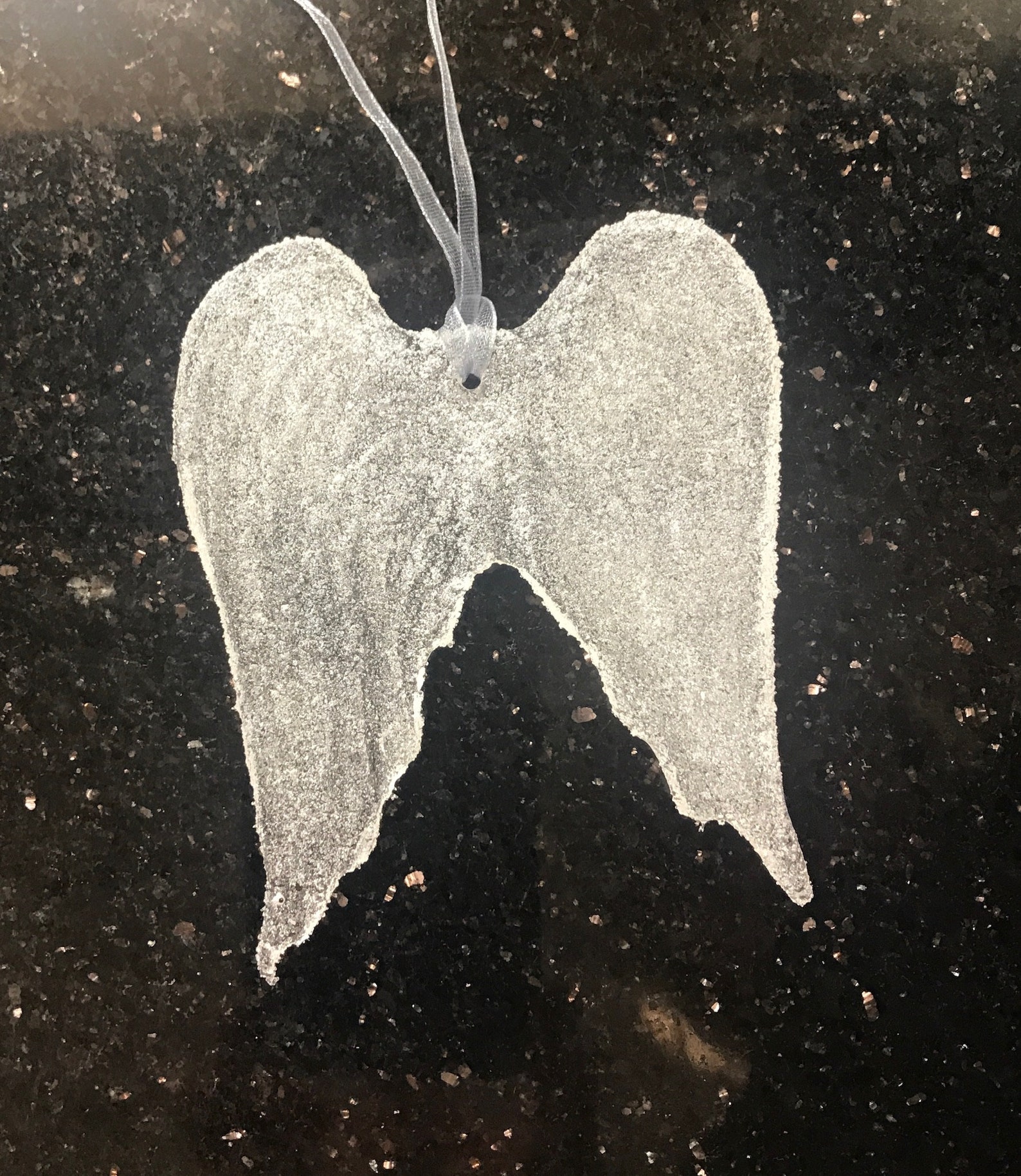 Glass Angel Wings Ts To Celebrate A Memory Christmas Etsy