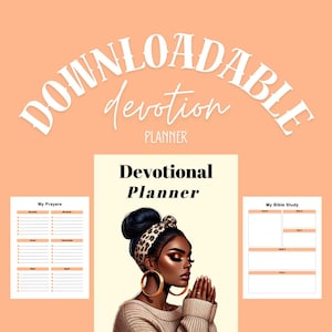 Digital Devotional Planner | Printable Daily Prayer & Bible Study ...