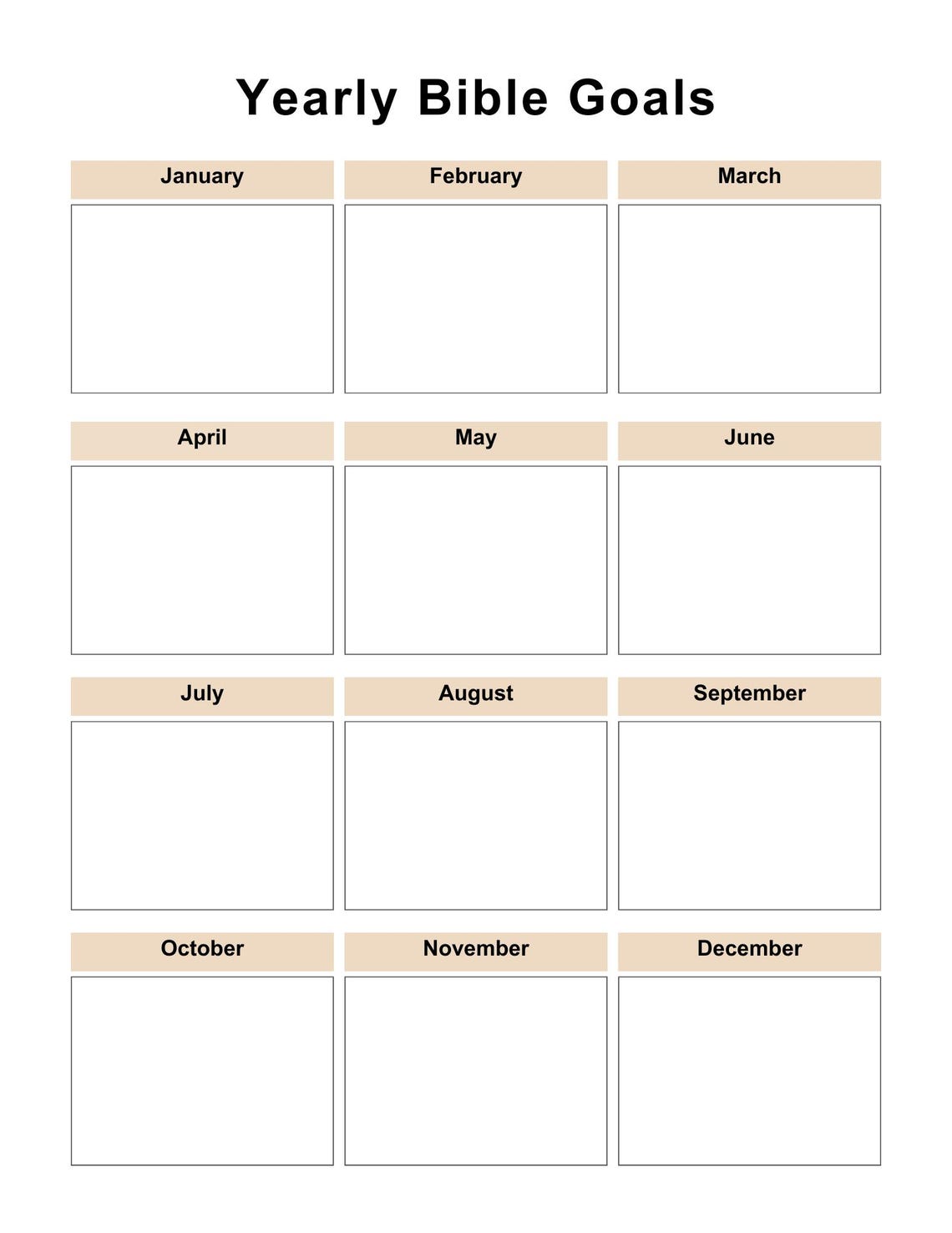 Digital Devotional Planner | Printable Daily Prayer & Bible Study ...