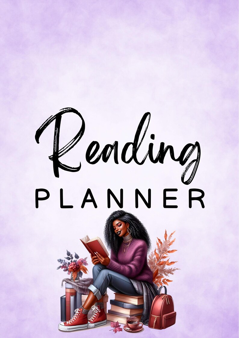 Digital Reading Planner | Book Tracker | Reading Journal | Annotated ...
