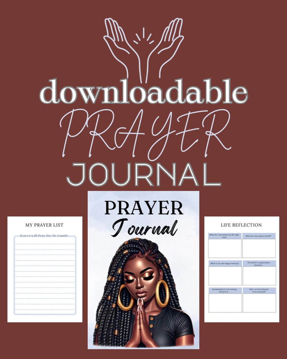 Printable Prayer Journal | Digital Prayer Planner | Daily & Weekly ...