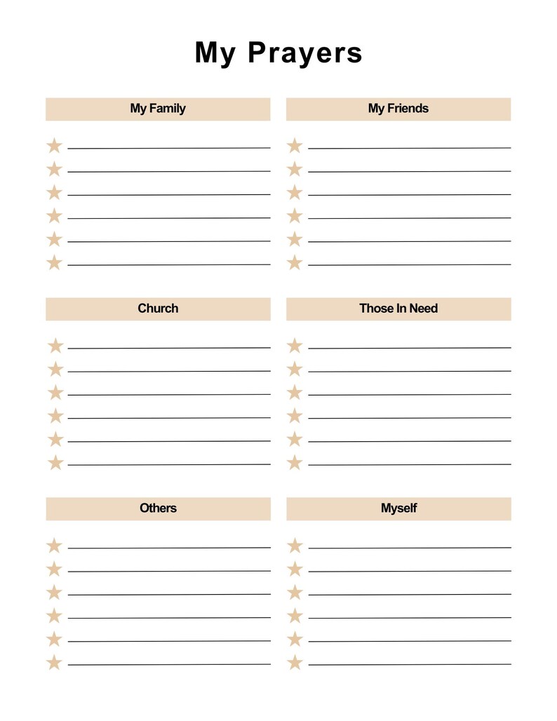 Digital Devotional Planner | Printable Daily Prayer & Bible Study ...