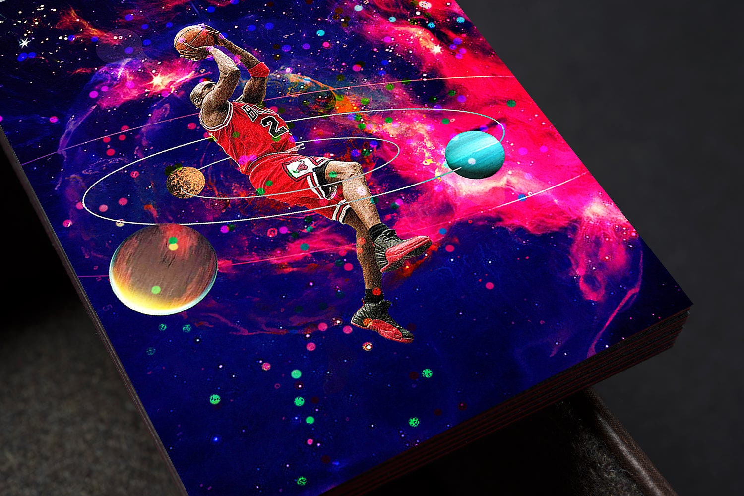 Orion Michael Jordan Chicago Bulls Prism Unbranded NBA Basketball Sport ...