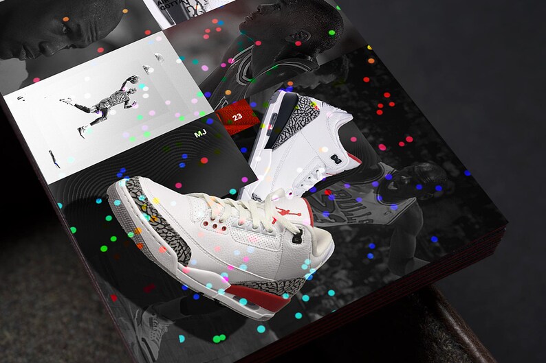 Sneakercard Michael Jordan Air Jordan III Unbranded Basketball Prism ...