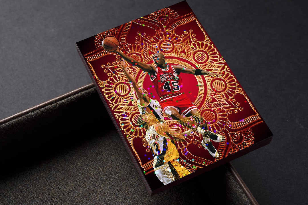 Ornament Michael Jordan Chicago Bulls Prism Unbranded NBA Basketball ...