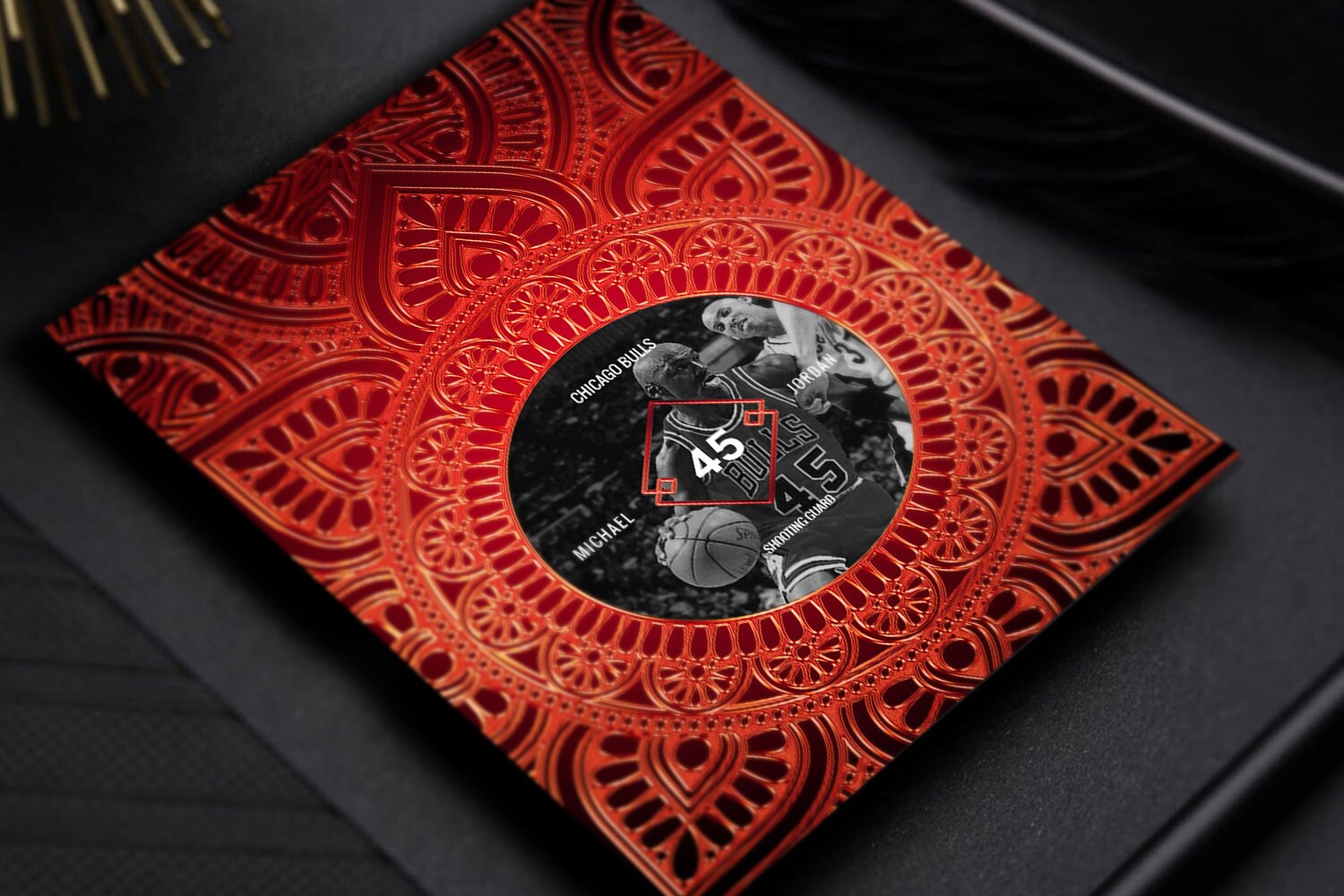 Ornament Michael Jordan Chicago Bulls Prism Unbranded NBA Basketball ...