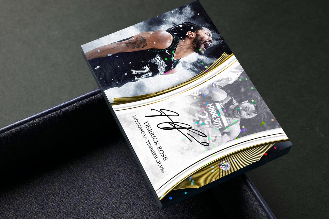 ONLY ONE Ice and Fire Derrick Rose Minnesota Timberwolves Unbranded ...