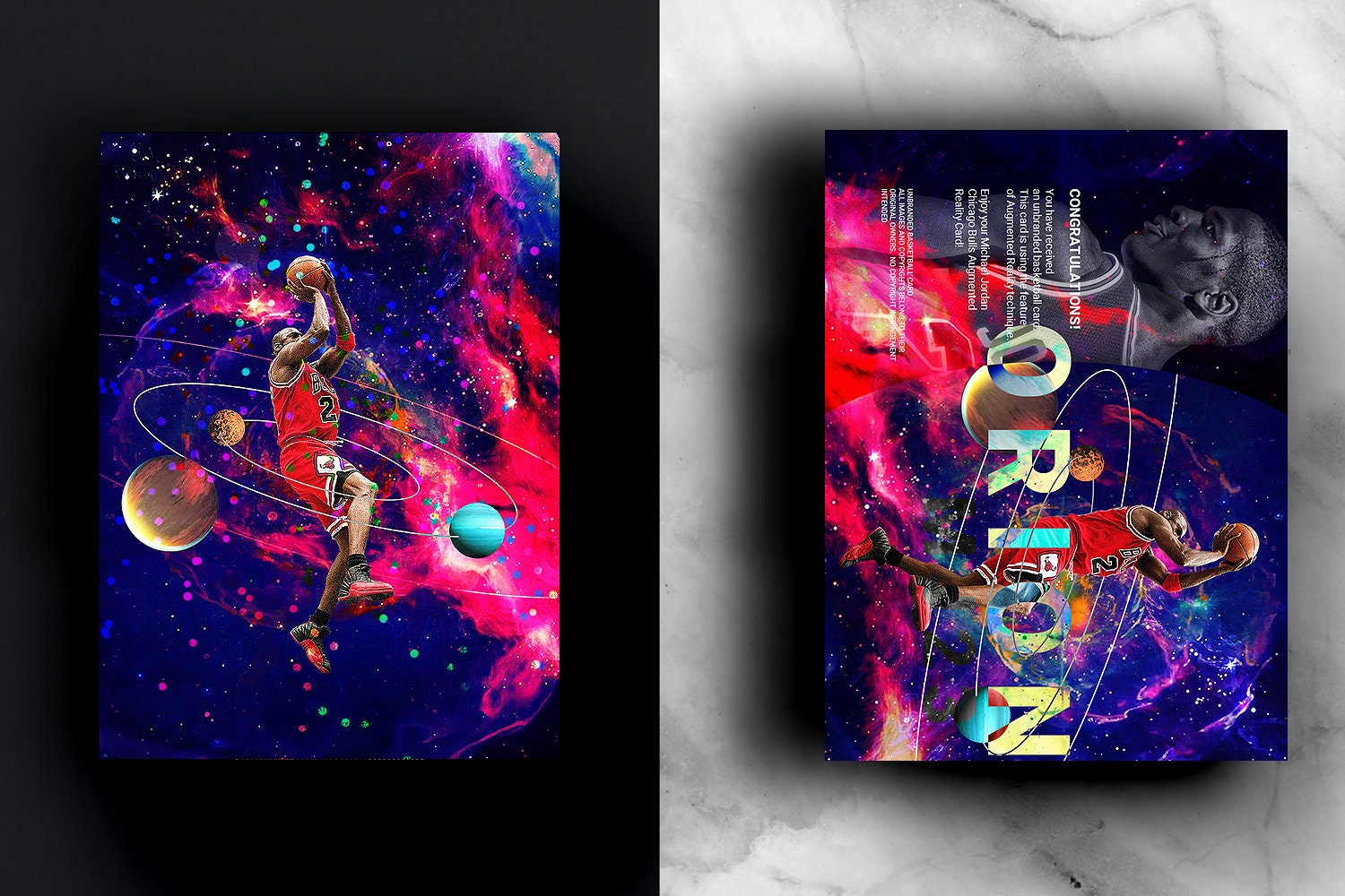 Orion Michael Jordan Chicago Bulls Prism Unbranded NBA Basketball Sport ...
