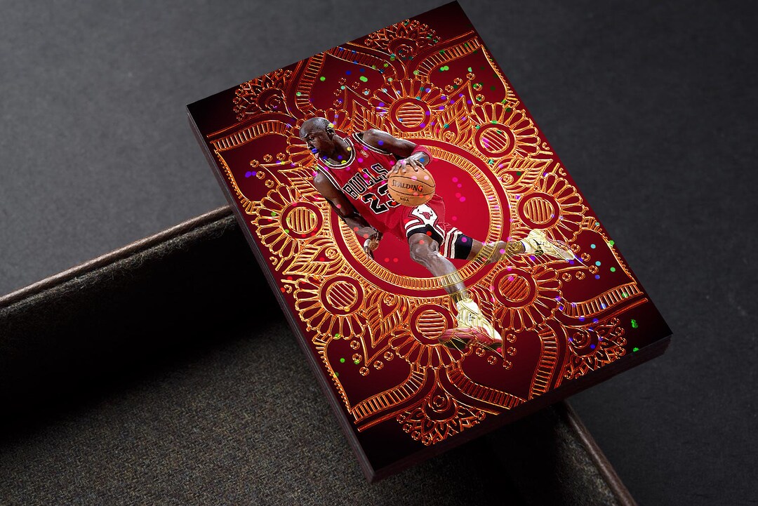 Ornament Michael Jordan Chicago Bulls Prism Unbranded NBA Basketball ...