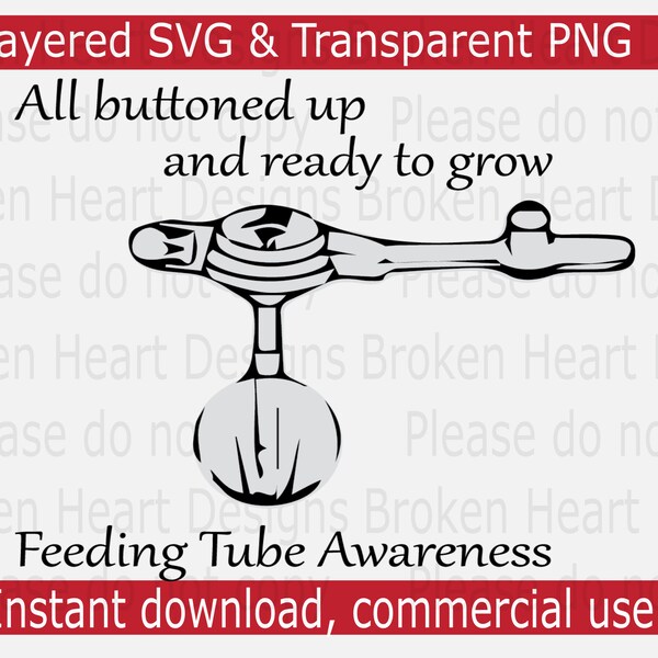 G Tube Awareness Svg - Etsy