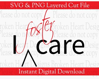 Foster Care Svg - Etsy