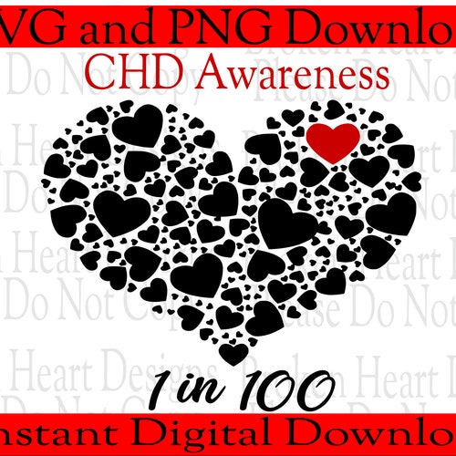 Heart Warrior SVG Cricut Cut Files Anatomical Heart Chd - Etsy