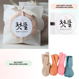 Doljabi Set Korean First Birthday 9 Items Doljanchi 1st Birthday Dol ...