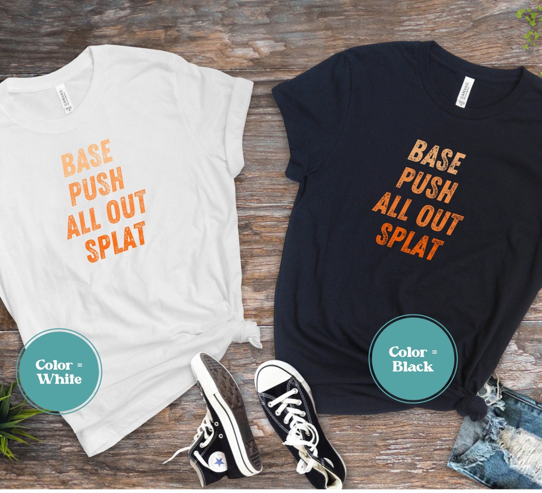 Orangetheory Shirt OTF Base Push All Out Splat Shirt OTF Splat - Etsy