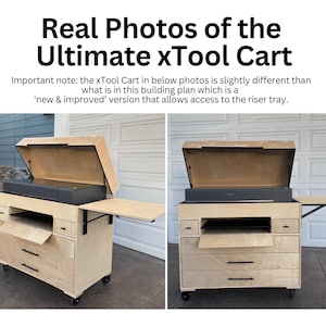 Xtool P2 Custom Cart Build Plan Xtool Cart With Riser Digital Download ...