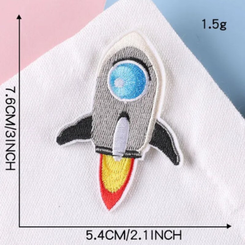 Rocket Applique - Etsy