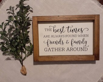 Friends Family Sign - Etsy