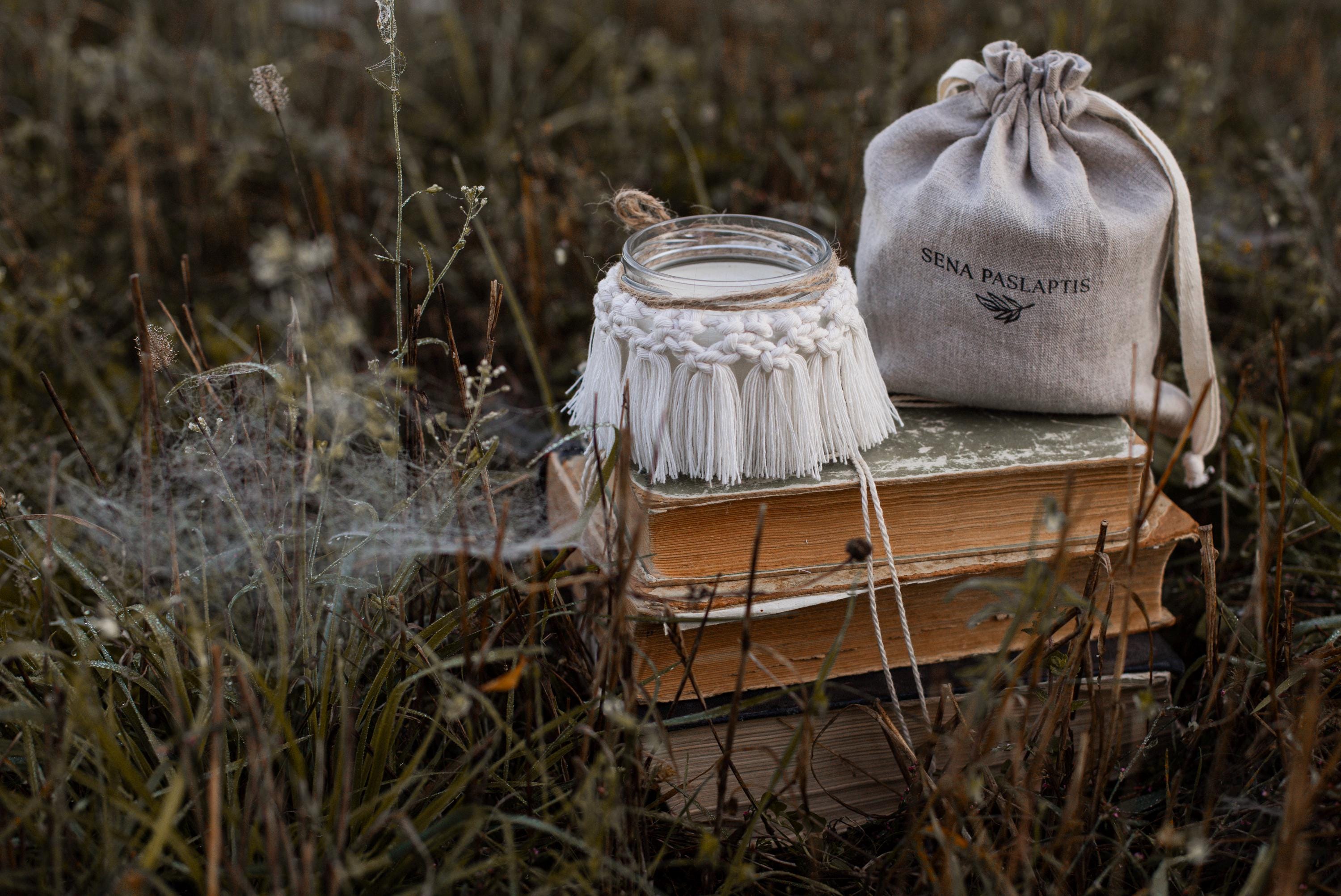 Handmade Soy Wax Candles in Macrame Jars | Boho Home Decor | New Home ...