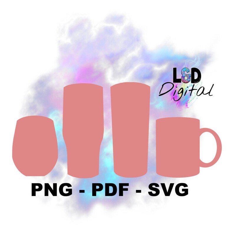 Tumbler Svg Tumbler Silhouette Tumbler Clipart Etsy