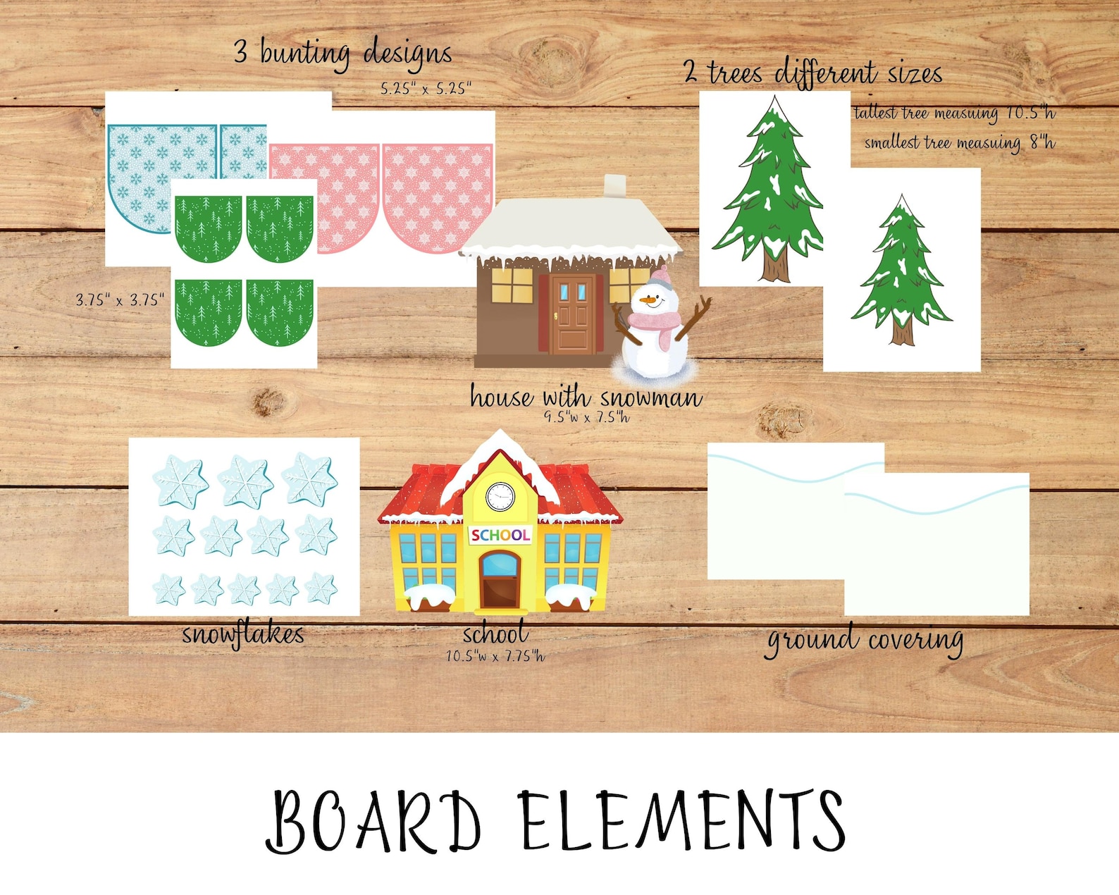 Winter Bulletin Board Seasonal Classroom Board Display - Etsy