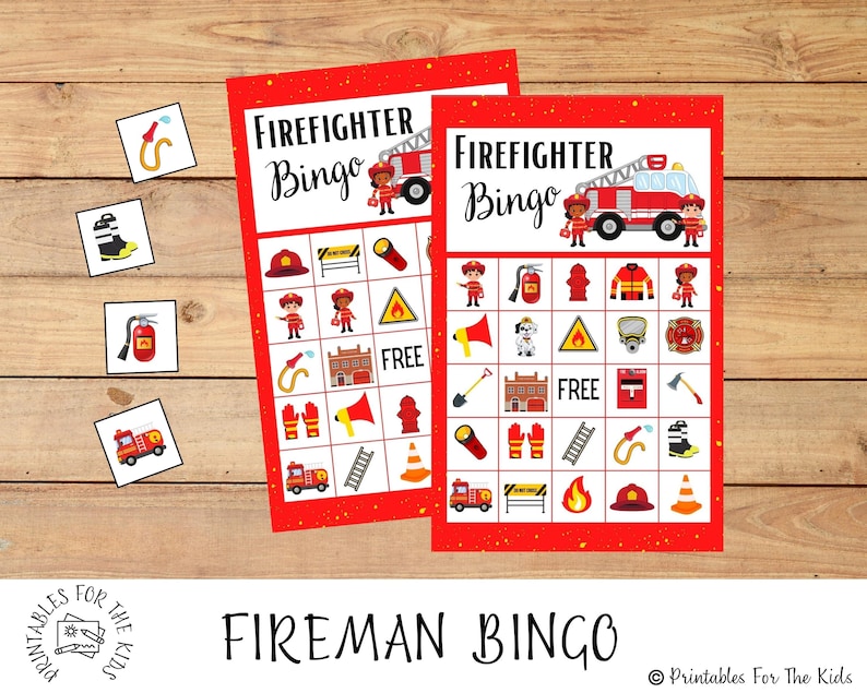 Fireman Party, Firefighter Party Printable, Fireman Activities, Fireman ...