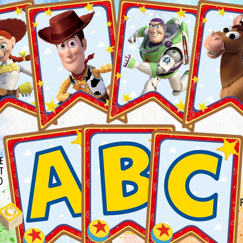 Toy Story Banner - Etsy